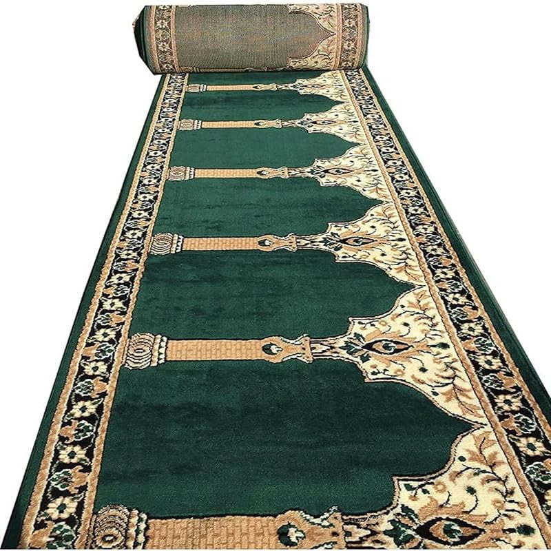 Mahi Carpet Luxuries Soft Janamaz Rolls Prayer mat for Masjid Washble 4 ...