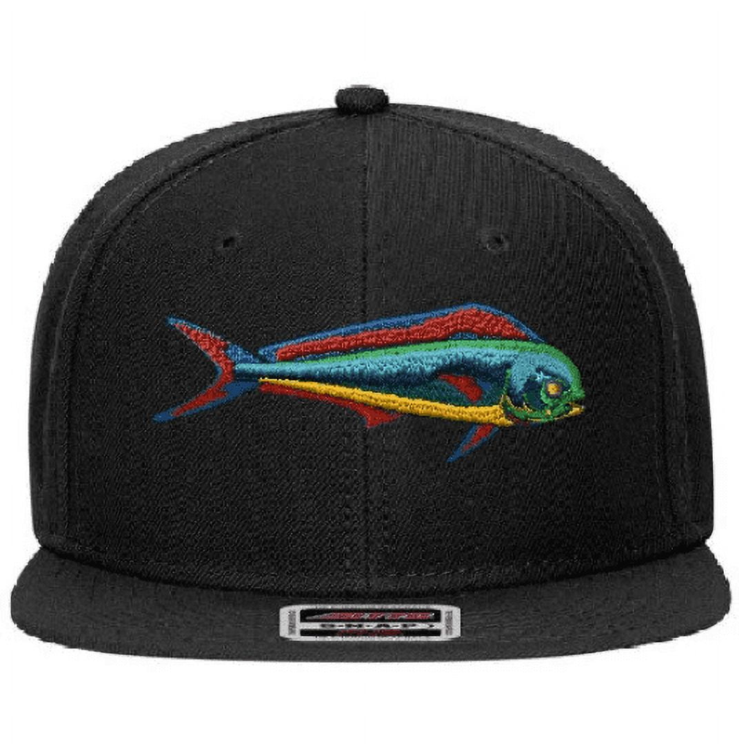 Mahi Mahi Dolphin Hat - Embroidered Fish Cap - Walmart.com