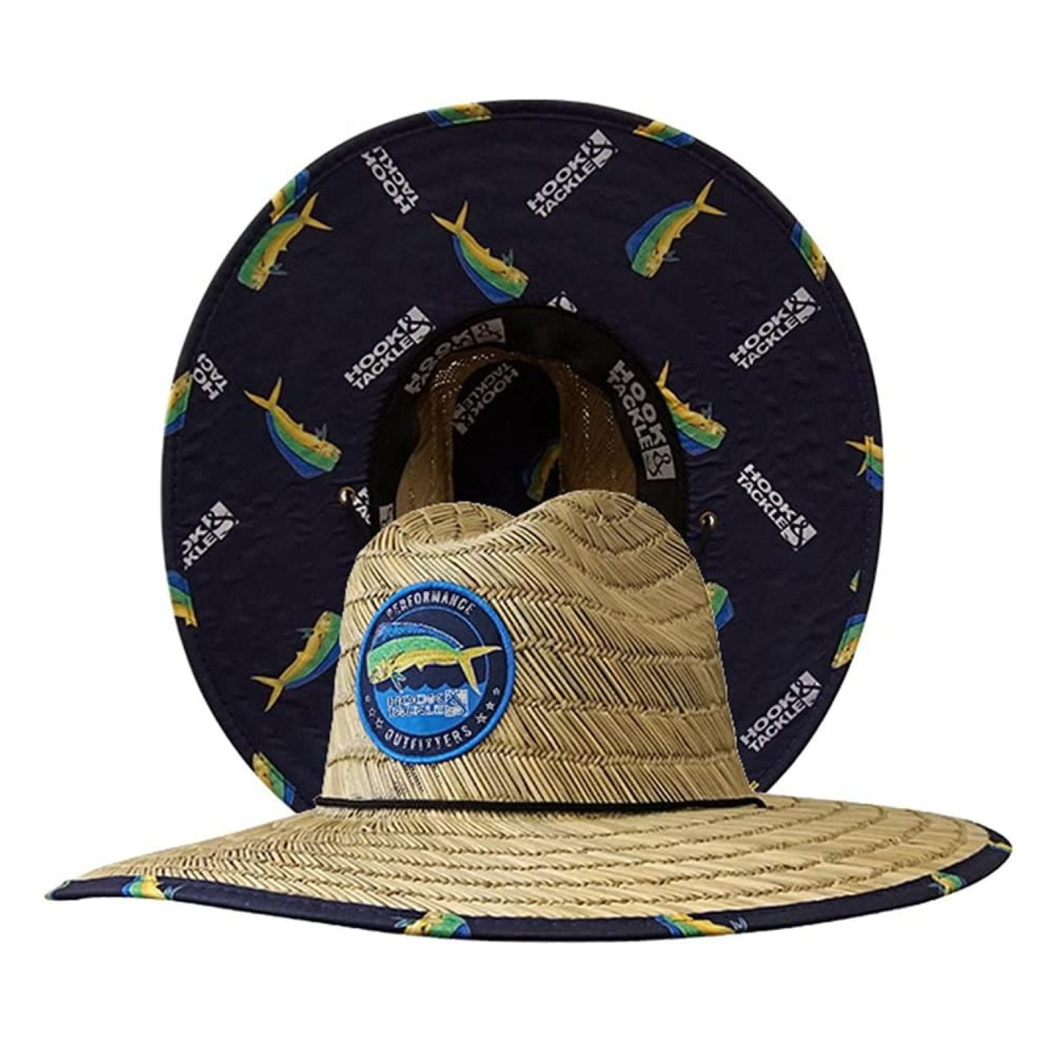 Mahi Mahi Lifeguard | Stretch Hat | Straw Hat Medium-Large Natural - Walmart.com