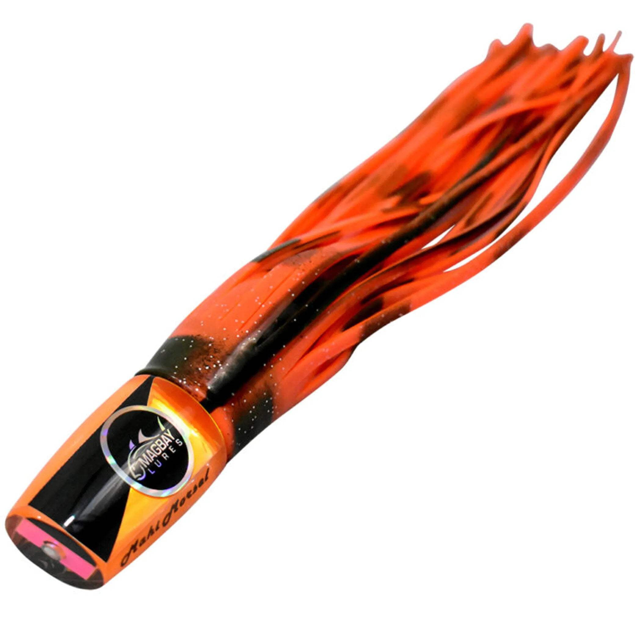 Mahi Mahi Lure Tuna Lure Marlin & Wahoo - Mahi Morsel 9" (Orange Black ...