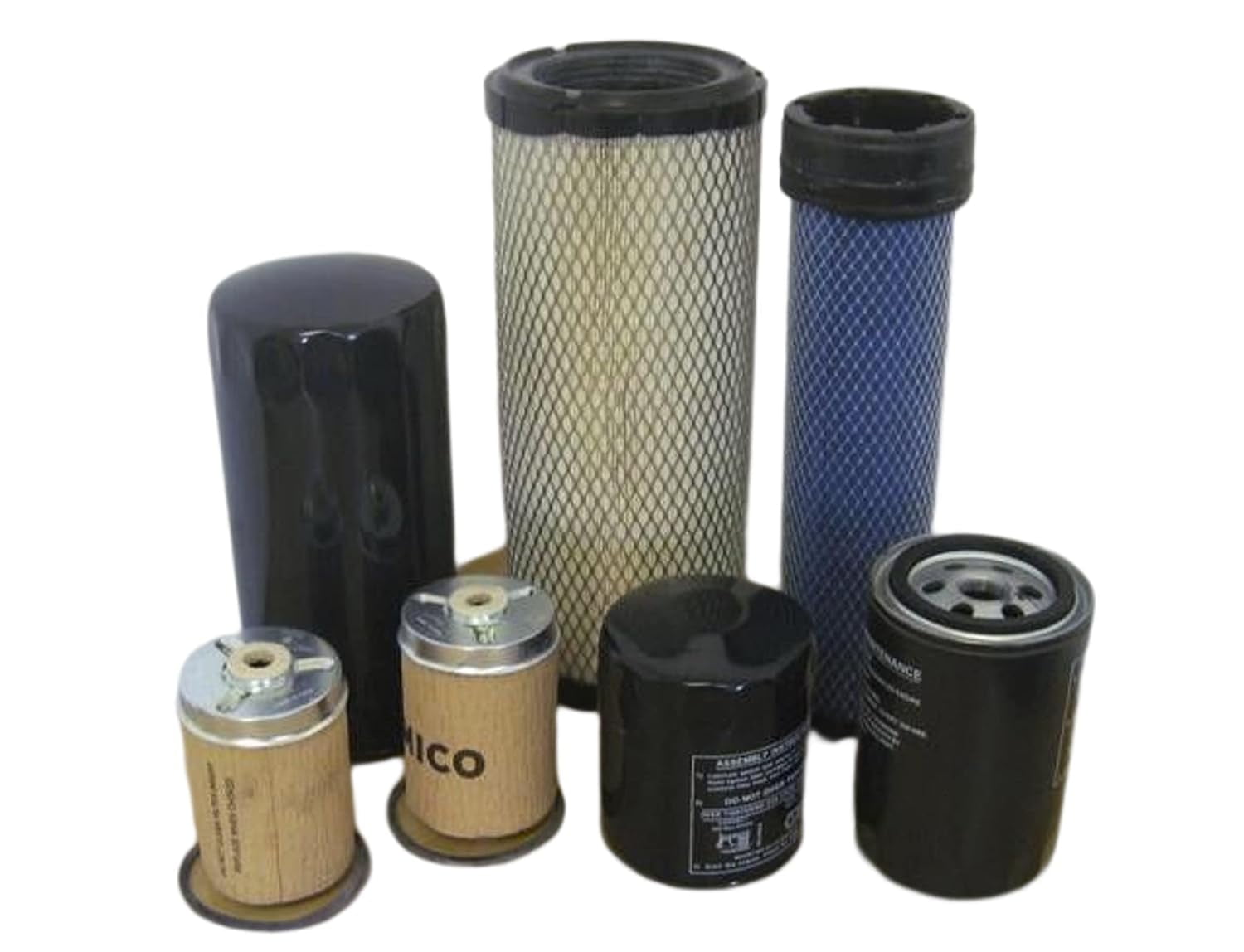 Mahindra Filter Pack of 7 for 5520, 6520 - Walmart.com