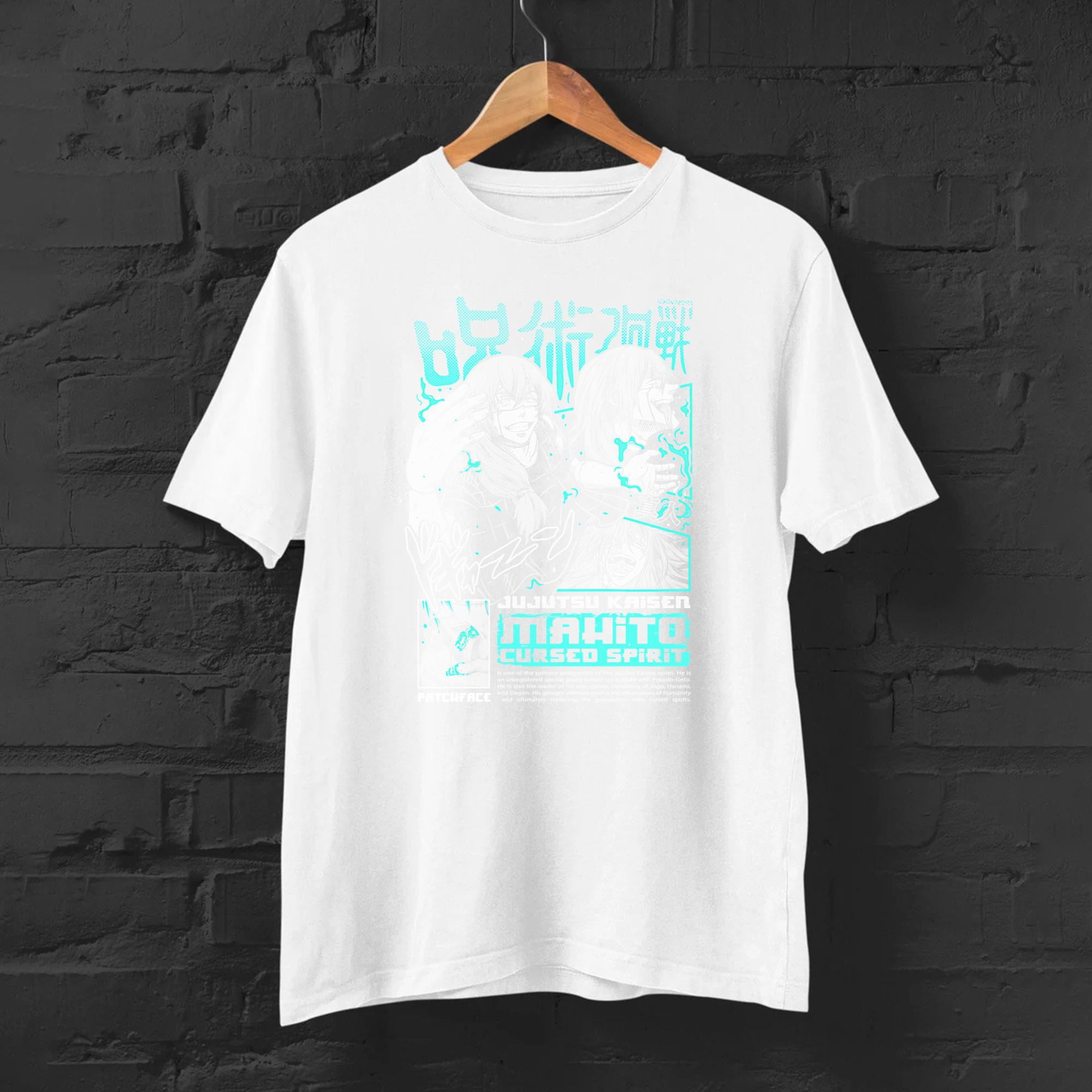Mahito Jujutsu Kaisen T-Shirt Gojo Satoru Anime Japanese Tee Shirt JJK ...