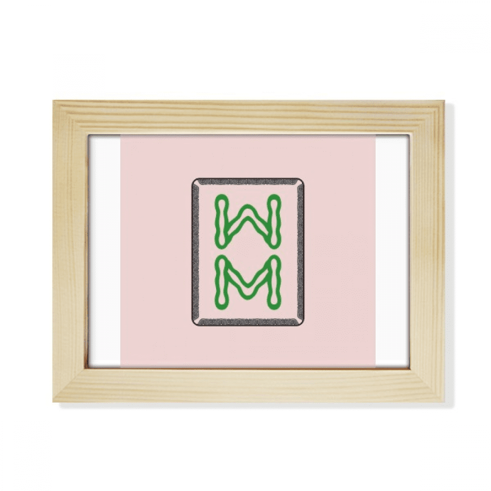 Mahjong Bar 8 Tiles Pattern Desktop Photo Frame Picture Art Decoration ...