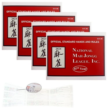Brybelly Chinese Mahjong Playing Cards - 144-Card Deck with Classic ...