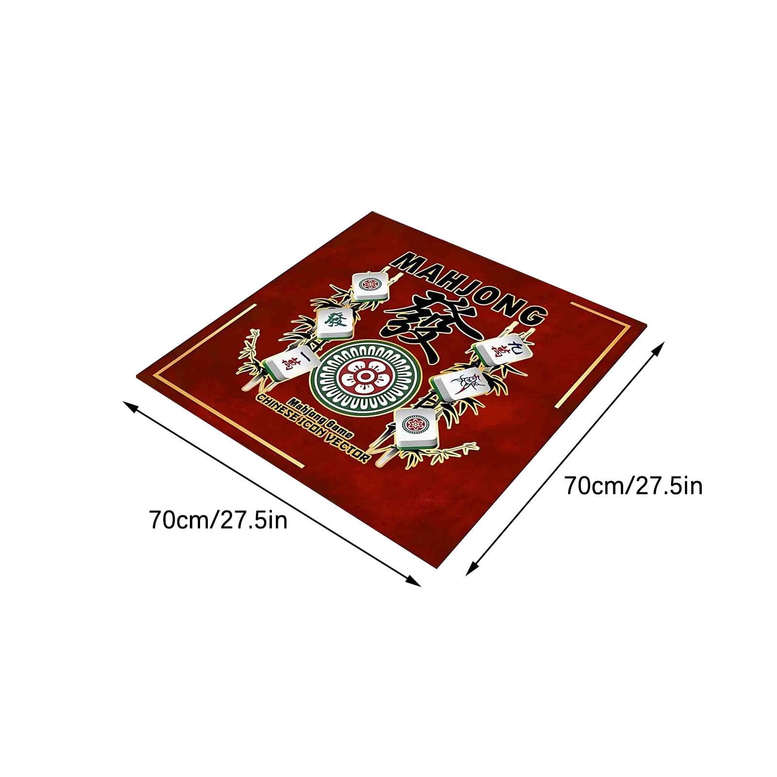 Mahjong Game Set Mahjong Mat Reduction Mahjongg Table Mat Mahjong ...