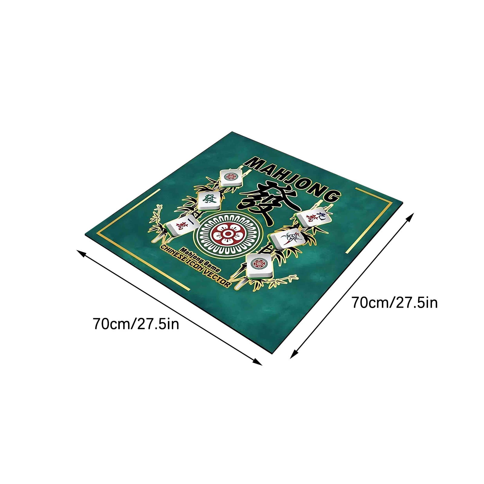 Mahjong Game Set Mahjong Mat Reduction Mahjongg Table Mat Mahjong ...