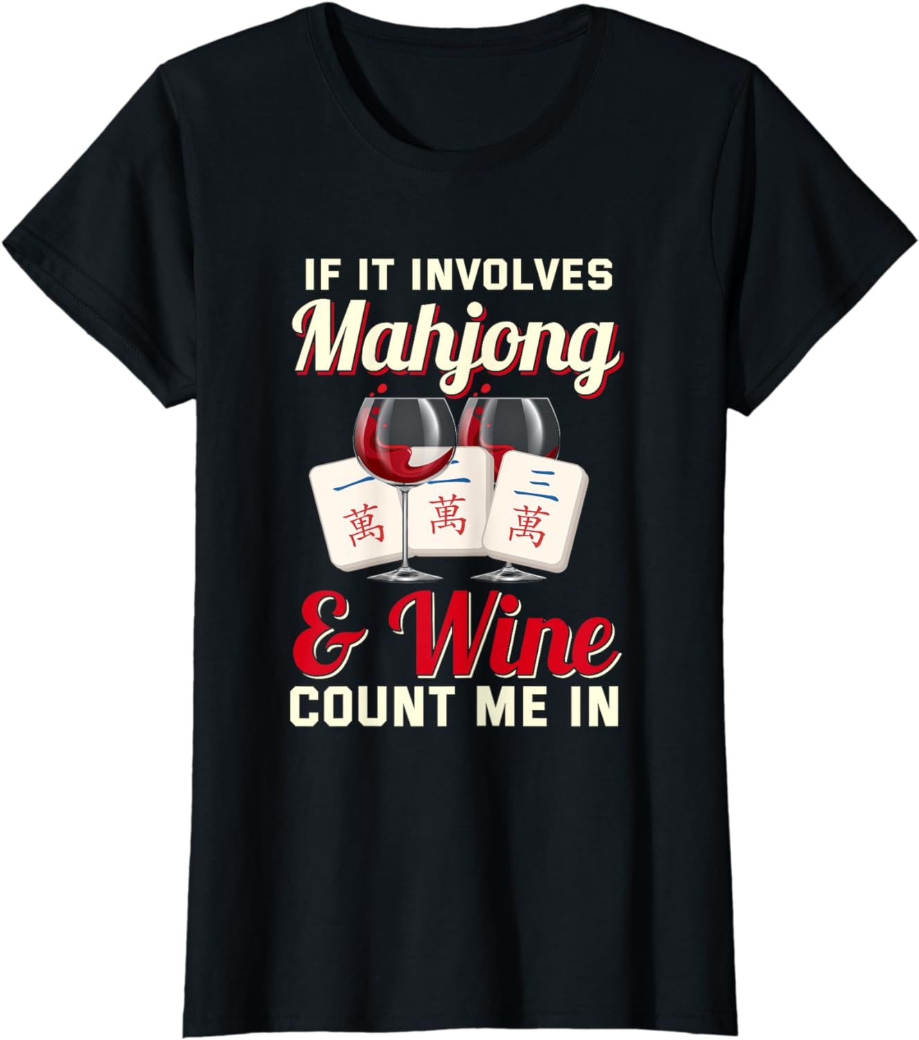 Mahjong Lover Funny Mahjong Player T-Shirt - Walmart.com