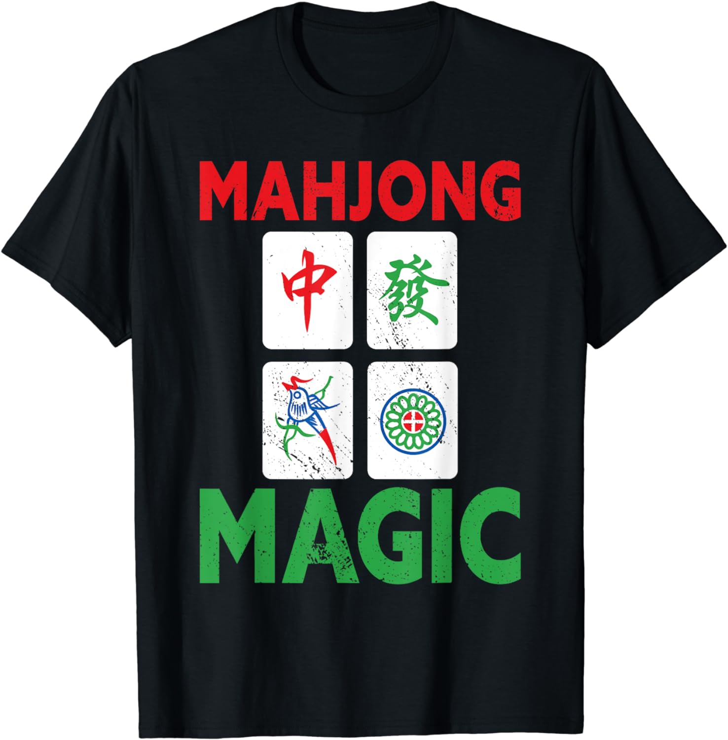 Mahjong Magic I Mahjong T-Shirt - Walmart.com