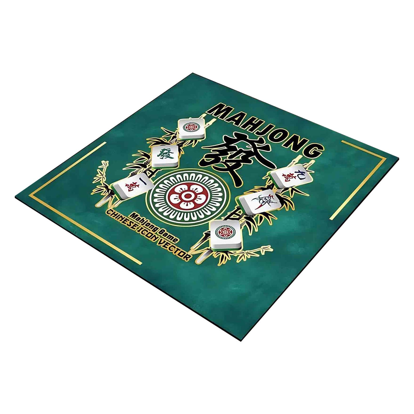 Mahjong Mat - 70x70cm, Reduces Noise, Tablecloth for Card, Board & Tile ...