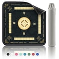 Mahjong Mat - Non-Slip Noise Reduction Gaming Mat 32.4x32.4 Inch for ...