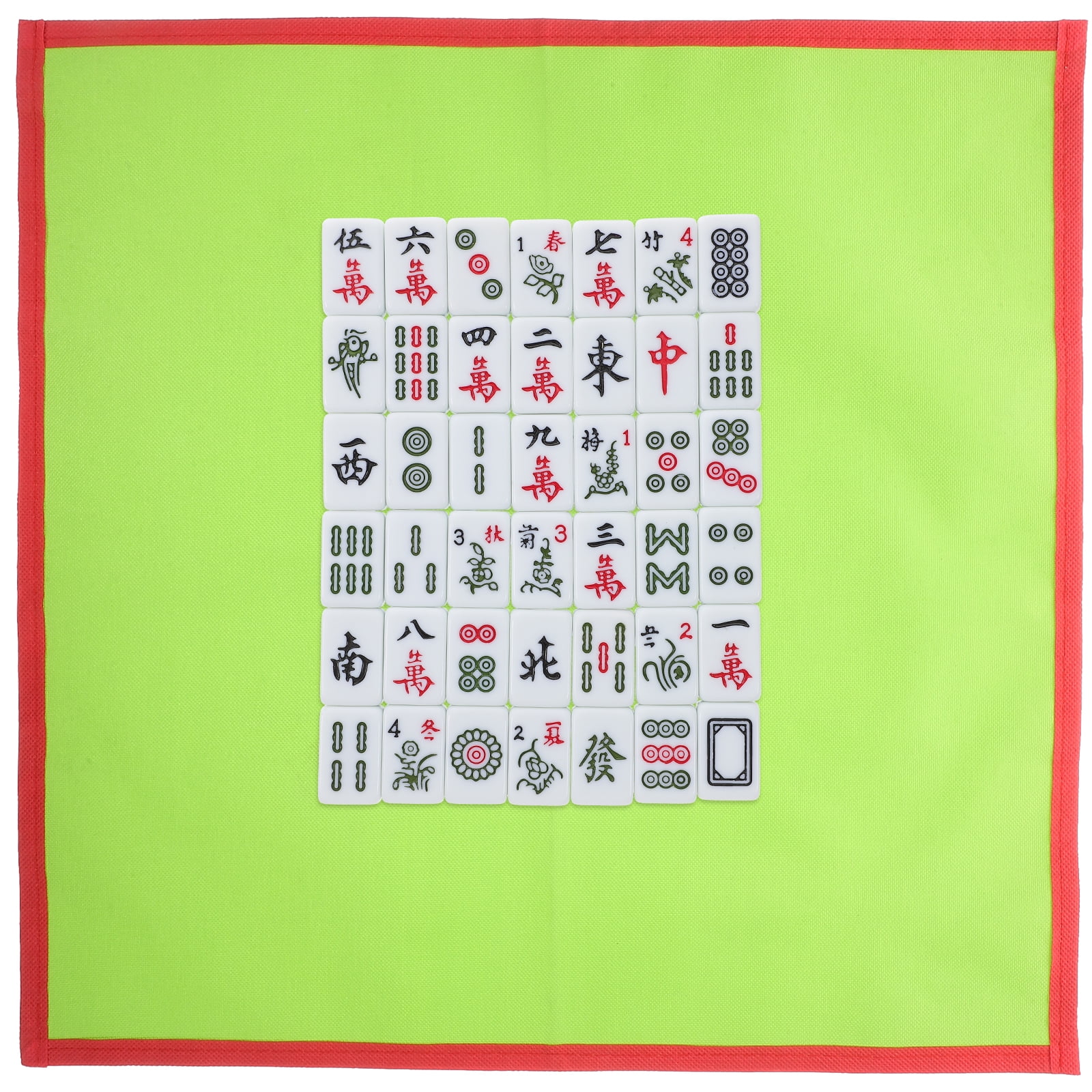 Mahjong Mini Travel Game Portable Gift for Friends Set Compact ...