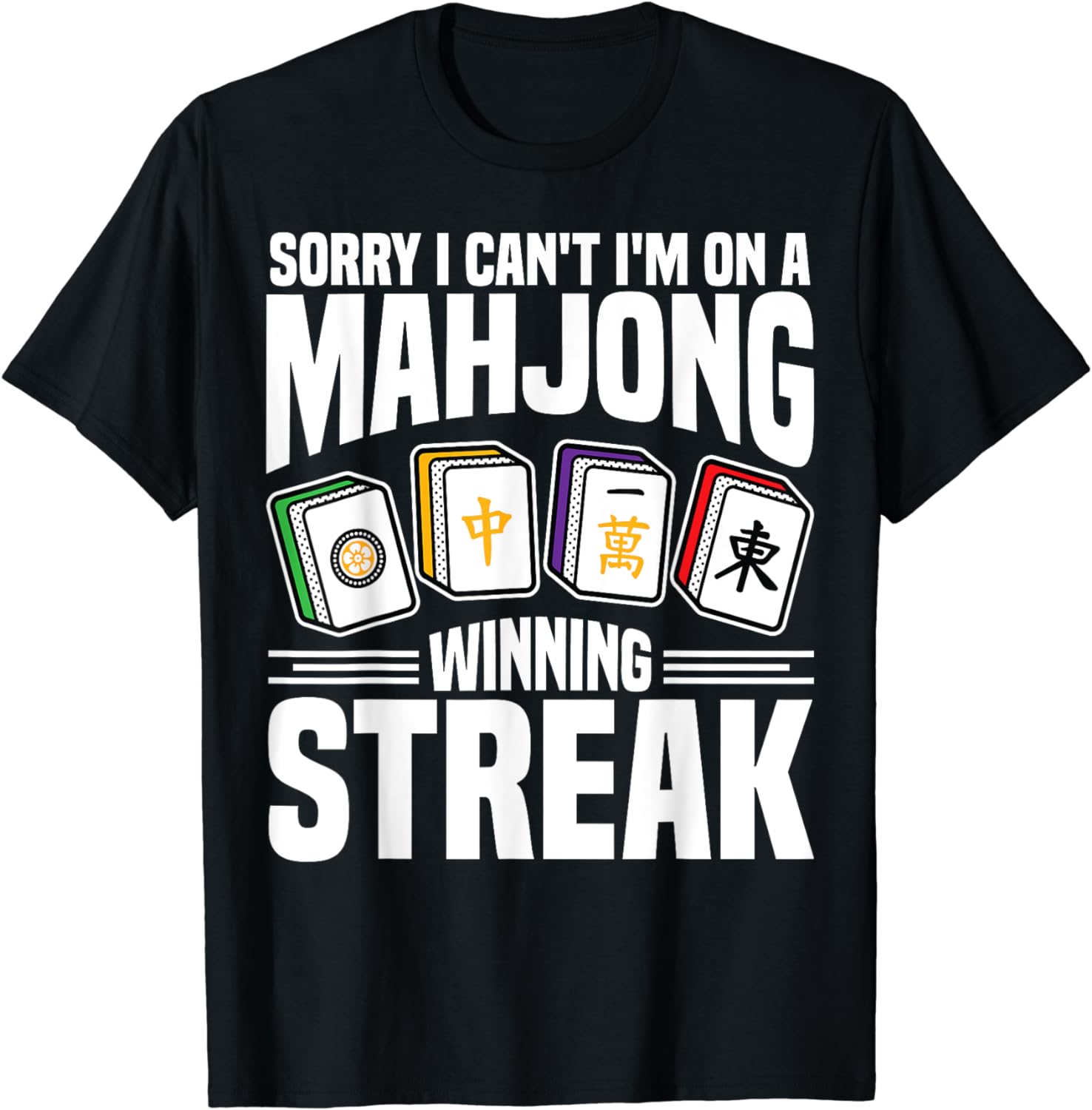 Mahjong Napkin Mahjong Player Mahjong Cards Mahjong Game Set T-Shirt ...