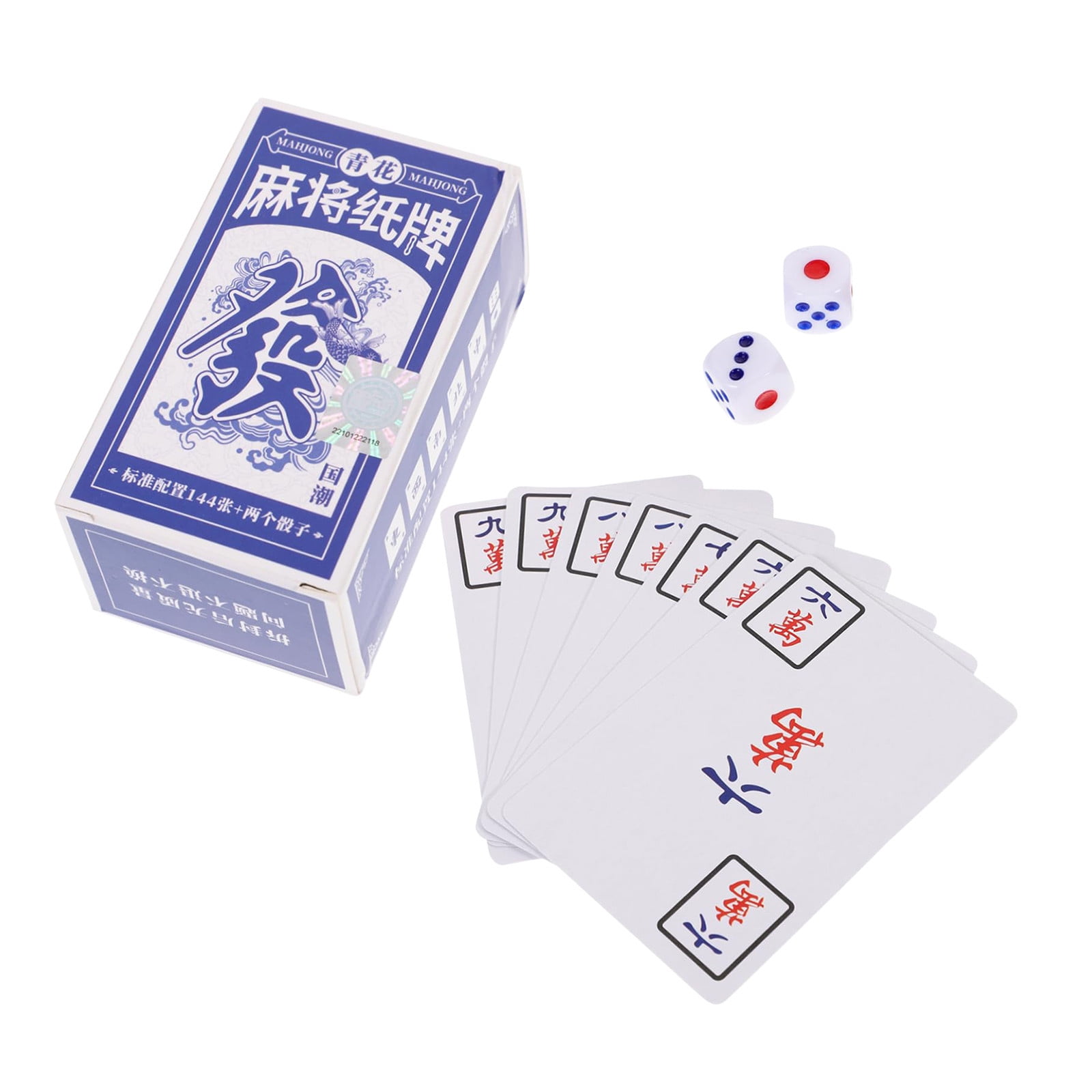 Mahjong Poker Party Mahjong Kit Mahjong Game Poker Mini Mahjong Family ...