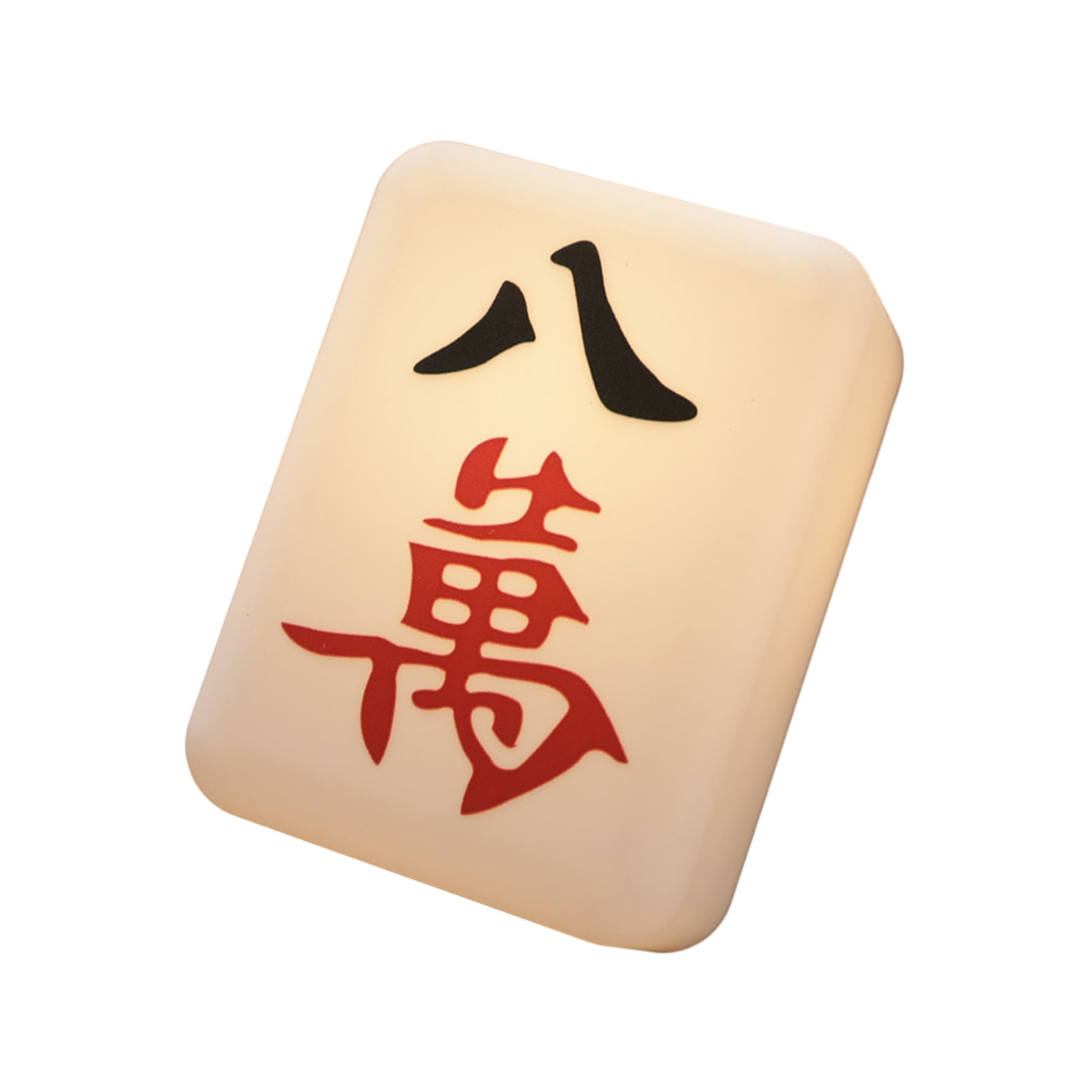 Mahjong Shaped LED Night Lamp Soft Lighting Flicker Free Rechargeable ...