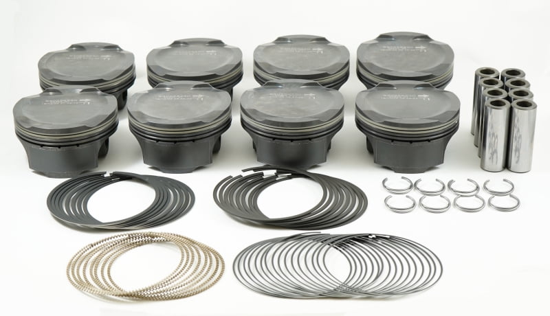 Mahle MS Piston Set Ford Coyote 314ci 3.701in Bore 3.650in Stroke 5 ...