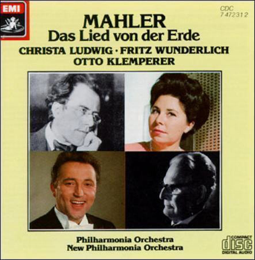 Pre-Owned - Mahler: Das Lied von der Erde (CD, EMI Music Distribution ...