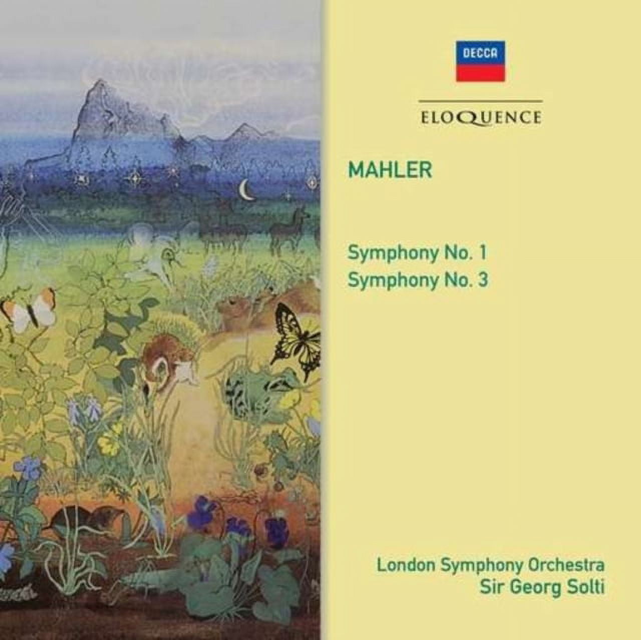 Mahler: Symphonies 1 & 3 - Walmart.com