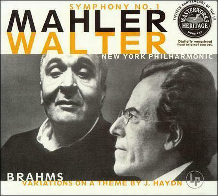 Pre-Owned Mahler: Symphony No. 1 / Brahms: Haydn Variations (CD, Jun-1998, Sony Music ...