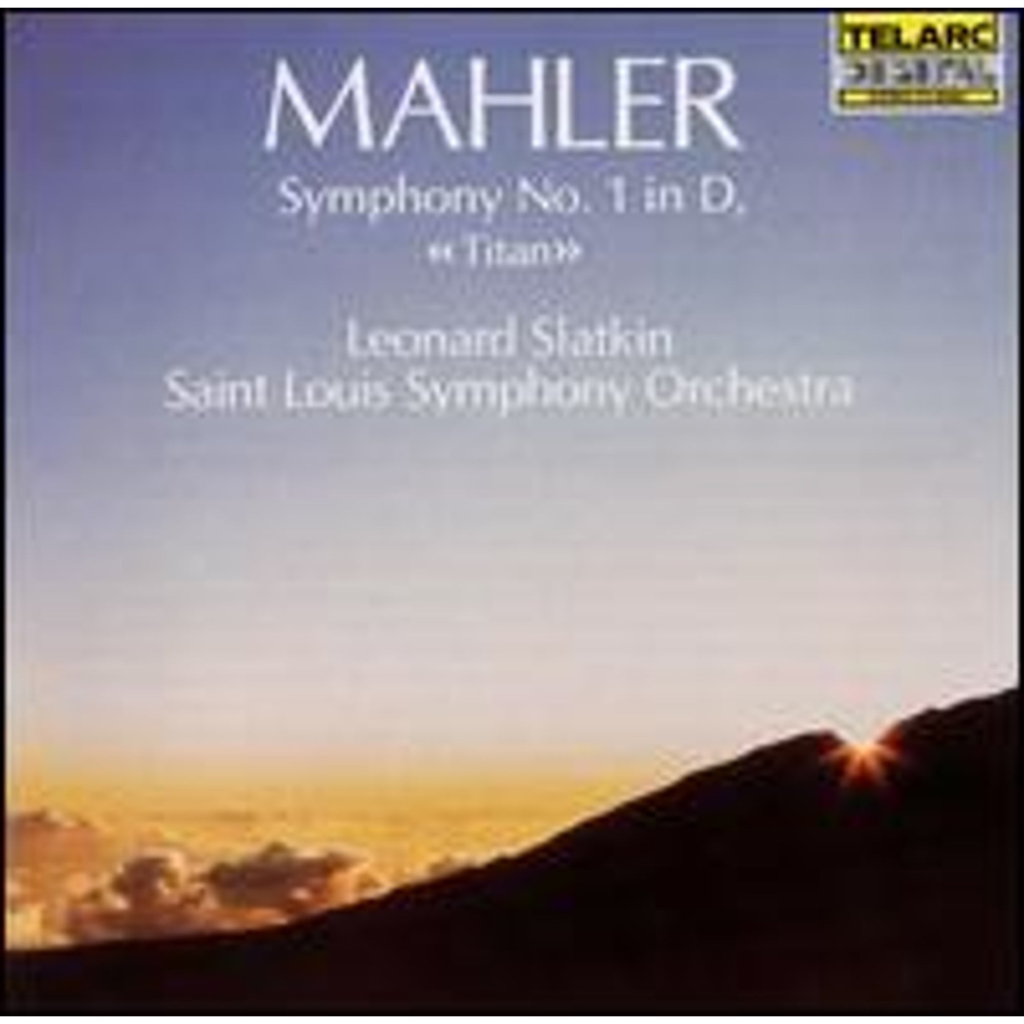 Pre-Owned Mahler: Symphony No. 1 "Titan" (CD 0089408006623) by St. Louis Orchestra, Leonard ...