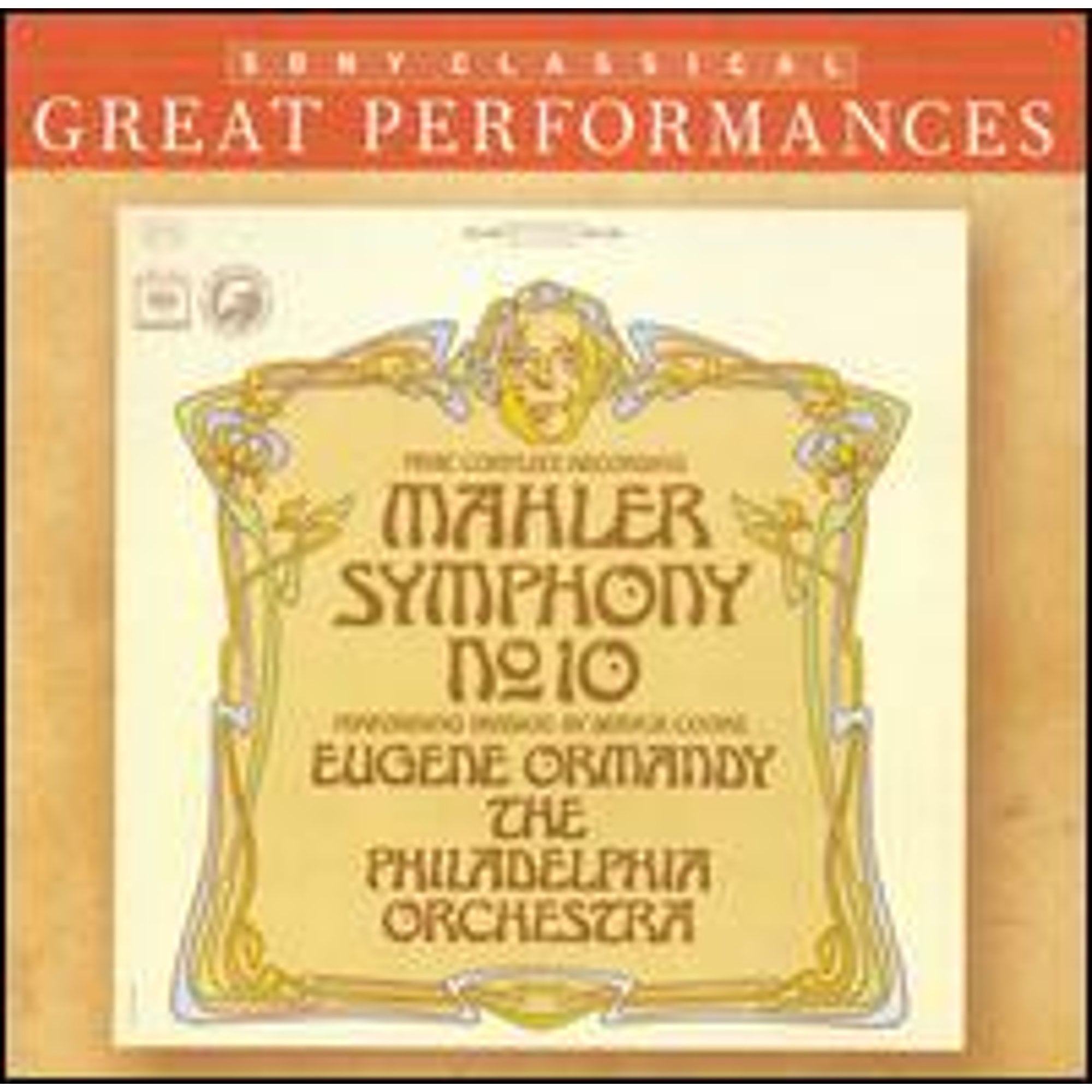 Mahler: Symphony No. 10 [Performing Version by Deryck Cooke] (CD) by Philadelphia Orchestra ...