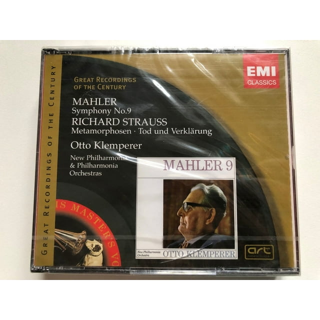 Mahler: Symphony No. 9, Richard Strauss: Metamorphosen; Tod Und Verklärung - Otto Klemperer, New ...