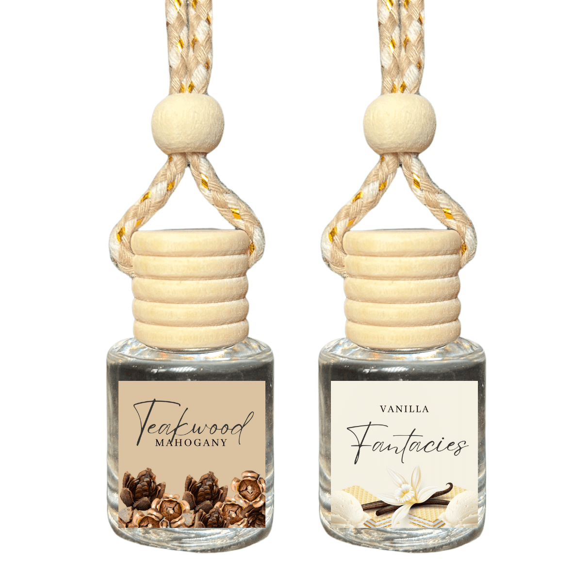 Mahogany Teakwood + Vanilla Hanging Oil Diffuser 2 Pack - Walmart.com