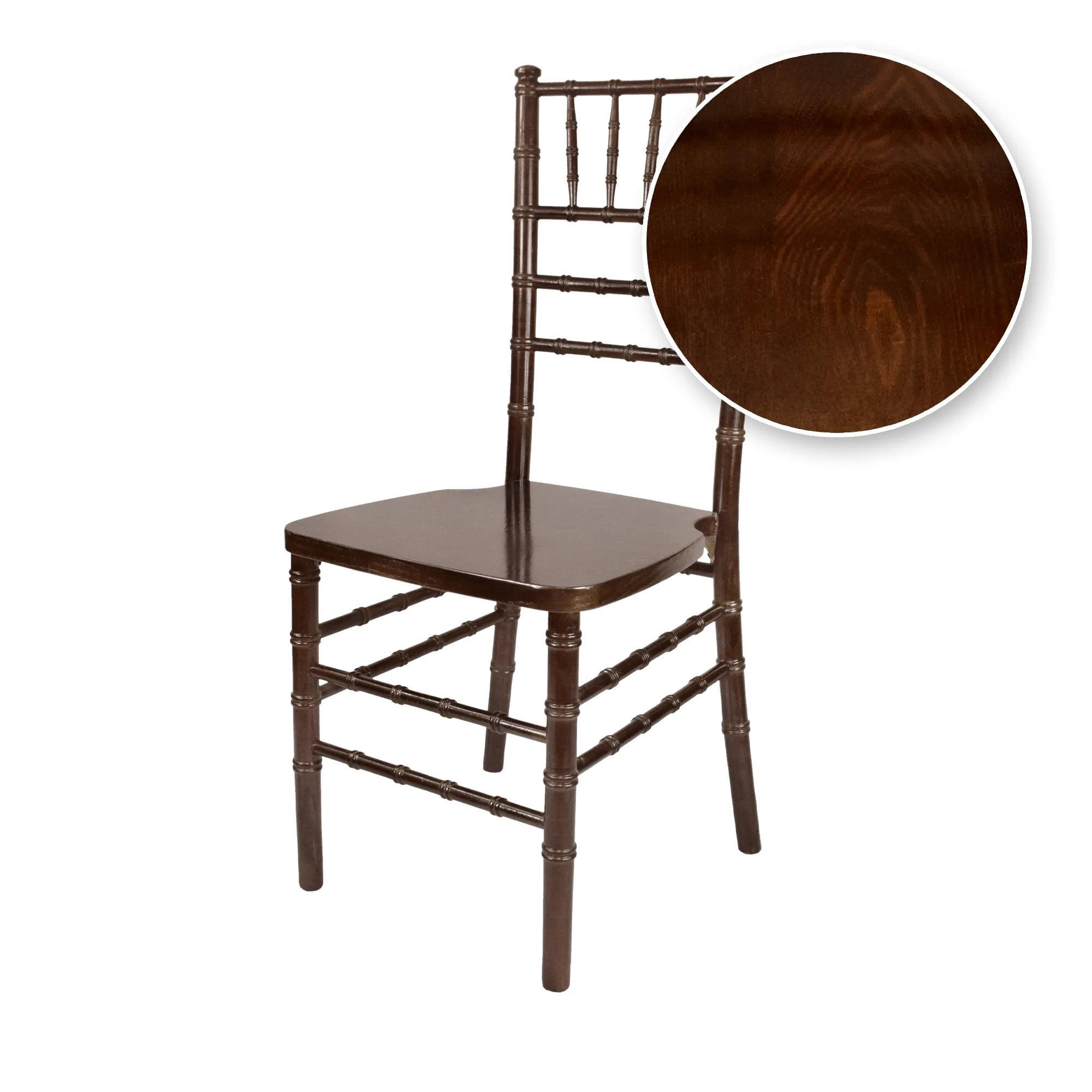 Mahogany ToughResin Mono-Frame Chiavari Chair, Chair Bundle by Chivari ...