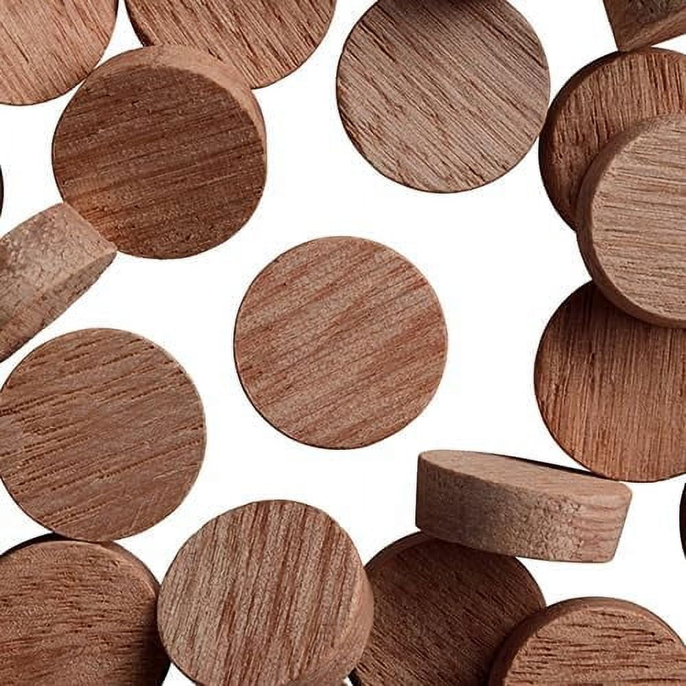Mahogany Wood Plugs, Face Grain, Woodworking Plugs, Can Be Sanded ...