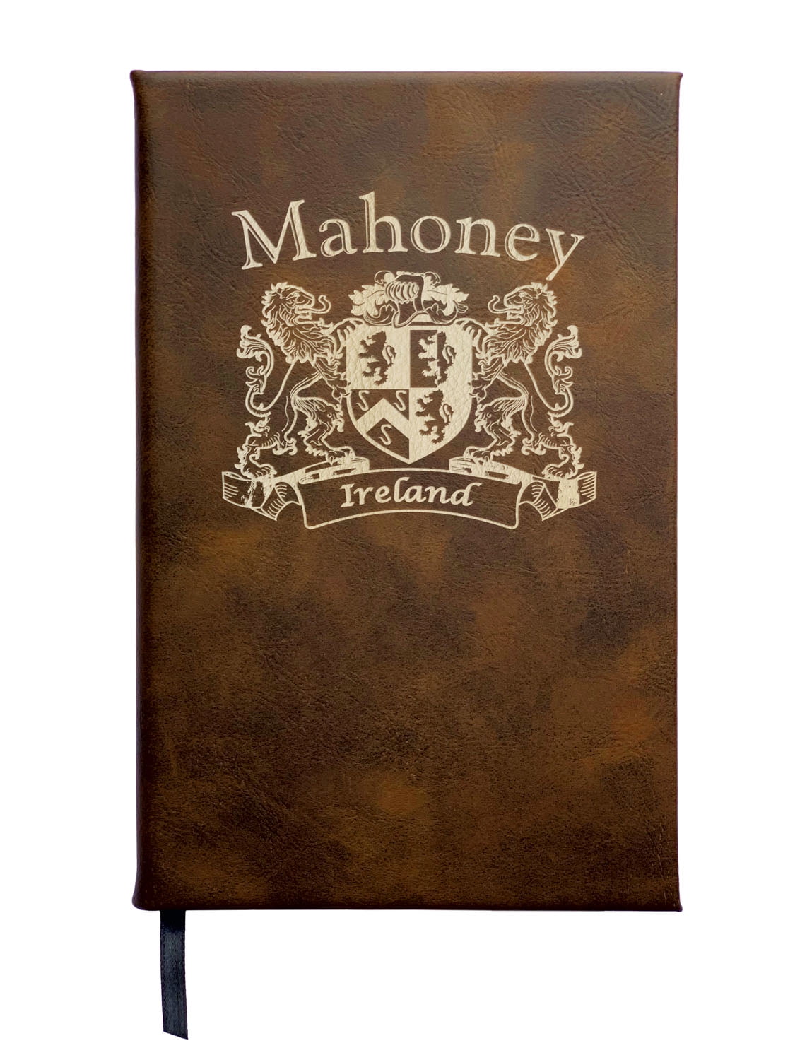 Mahoney Irish Coat of Arms Leather Journal - Walmart.com