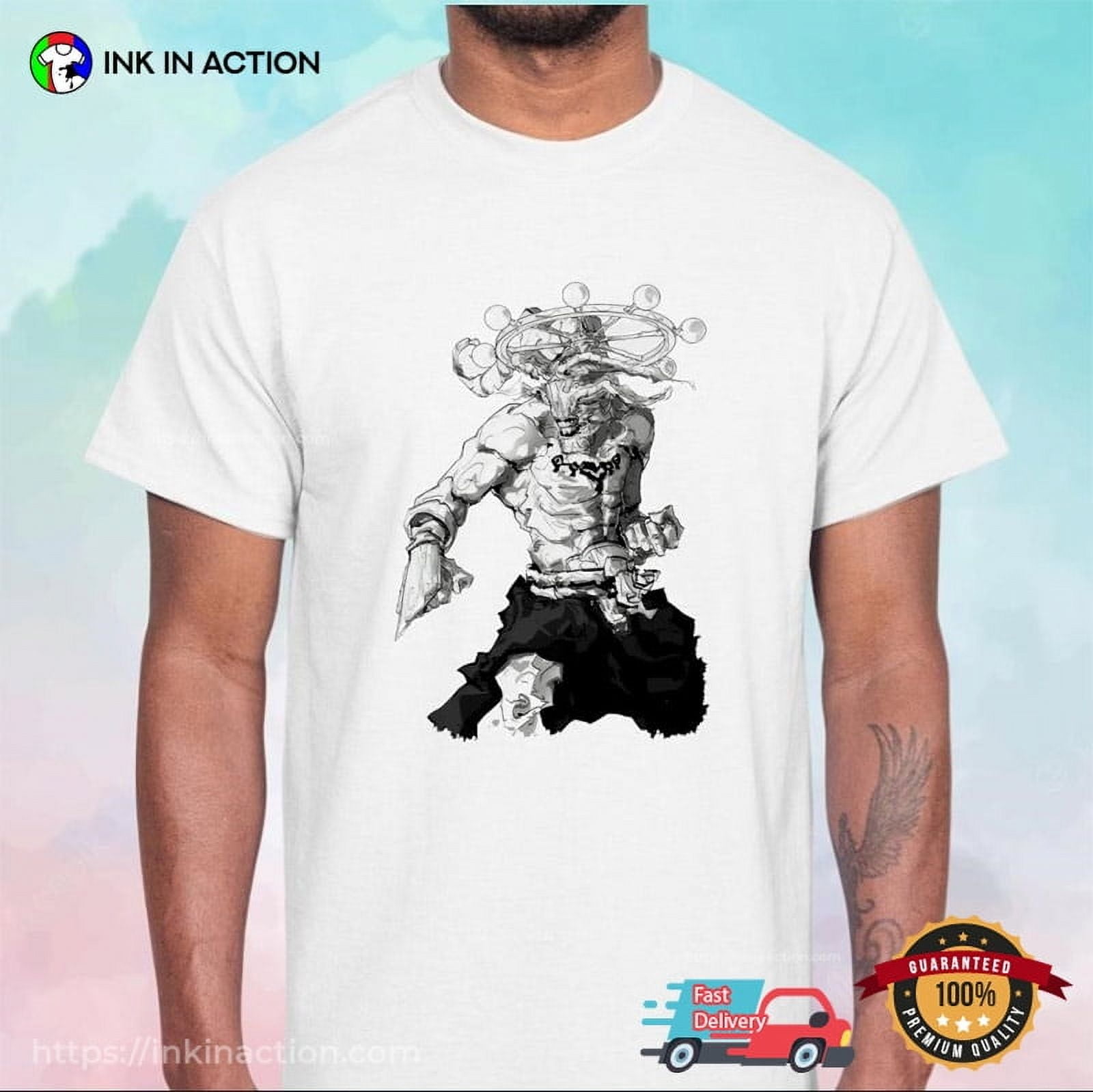 Mahoraga Jujutsu Kaisen Character Anime Shirt - Walmart.com