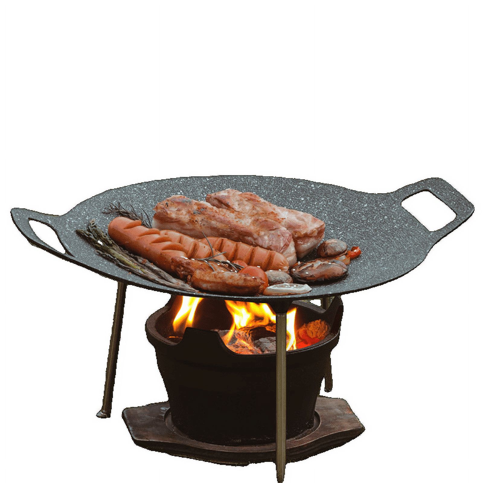 Mai Rice Iron Board Roasted Non -Stick Pot Barbecue Pot Barbecue Plate ...