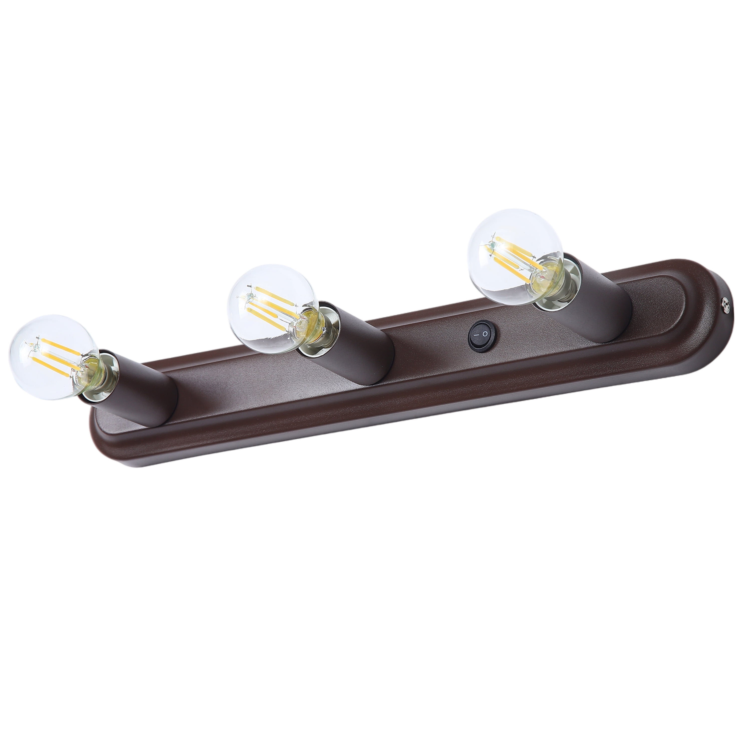 Maichis 15'' RV Wall Sconce with 3 LED Bulbs (Included), 12V RV Vanity ...