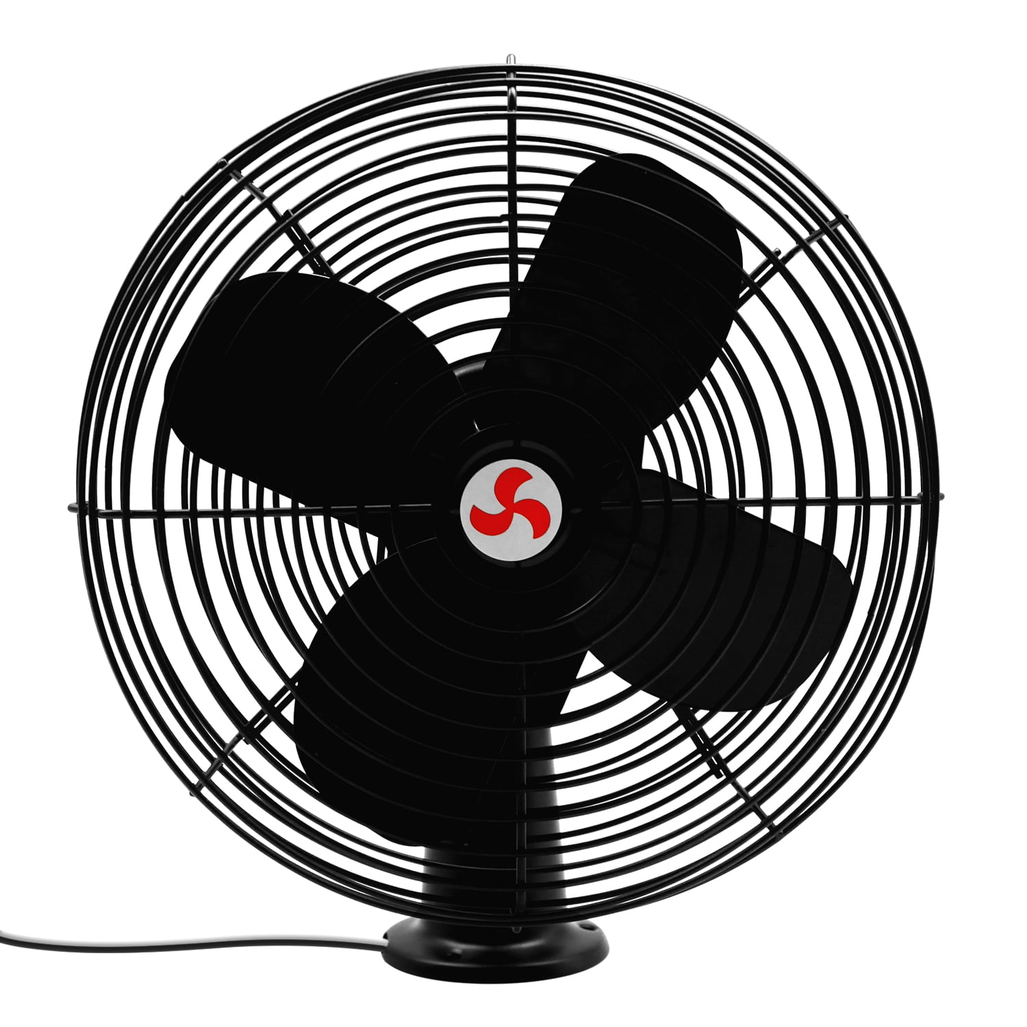 Maichis Heavy Duty All Metal 12V Car Fan, 8inch fan blade with Black ...