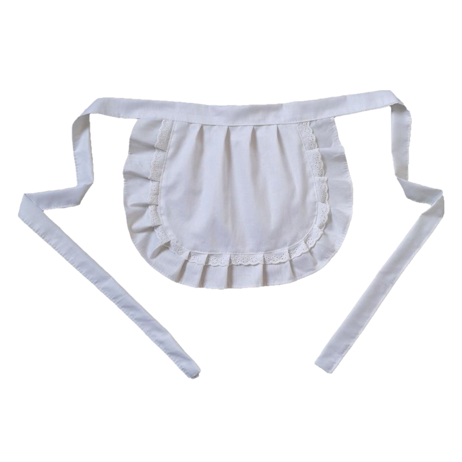 Maid Apron Ruffled Waist Apron Kitchen Cooking Apron Waitress Servant ...