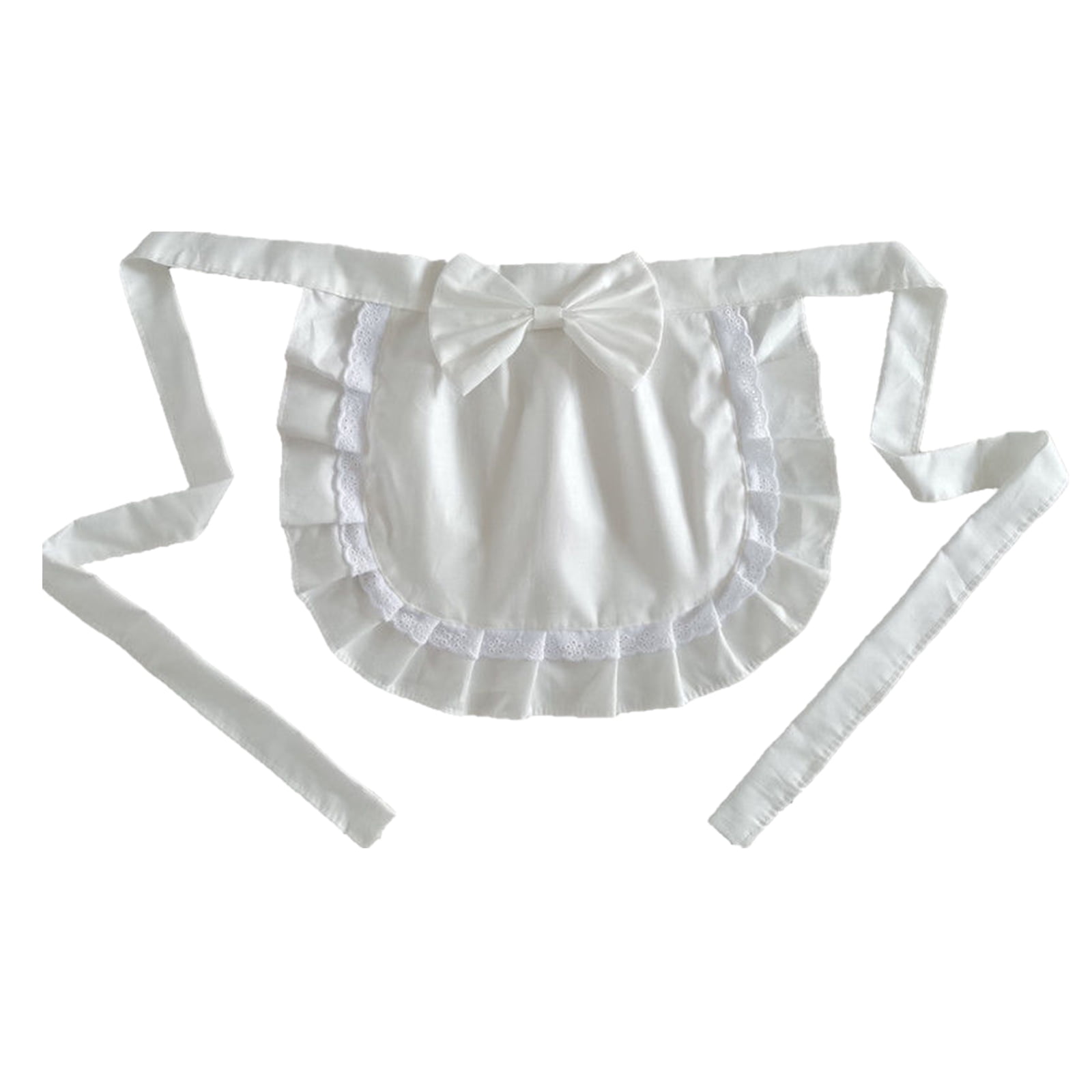 Maid Apron Ruffled Waist Apron Kitchen Cooking Apron Waitress Servant ...