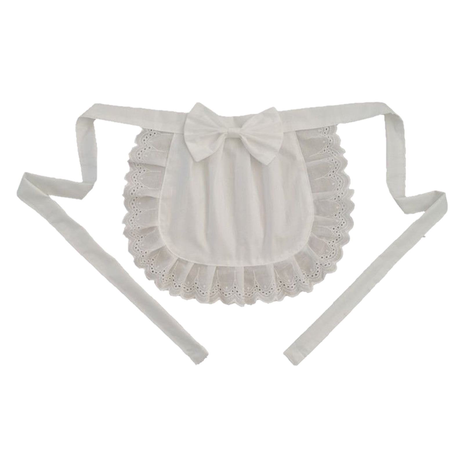 Maid Apron Ruffled Waist Apron Kitchen Cooking Apron Waitress Servant ...
