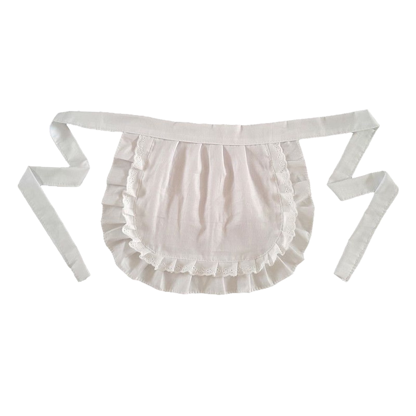 Maid Apron Ruffled Waist Apron Kitchen Cooking Apron Waitress Servant ...