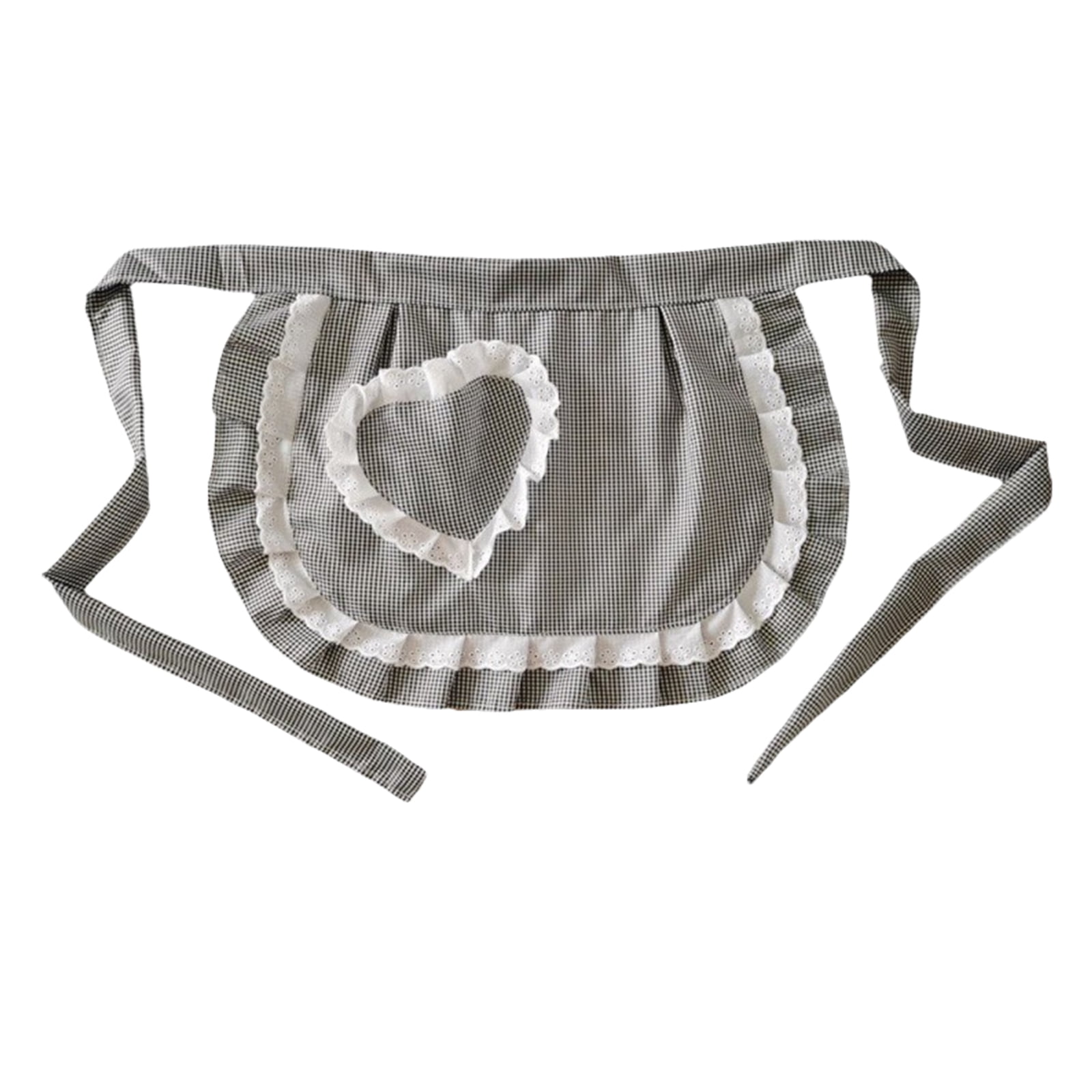 Maid Apron Ruffled Waist Apron Kitchen Cooking Apron Waitress Servant ...
