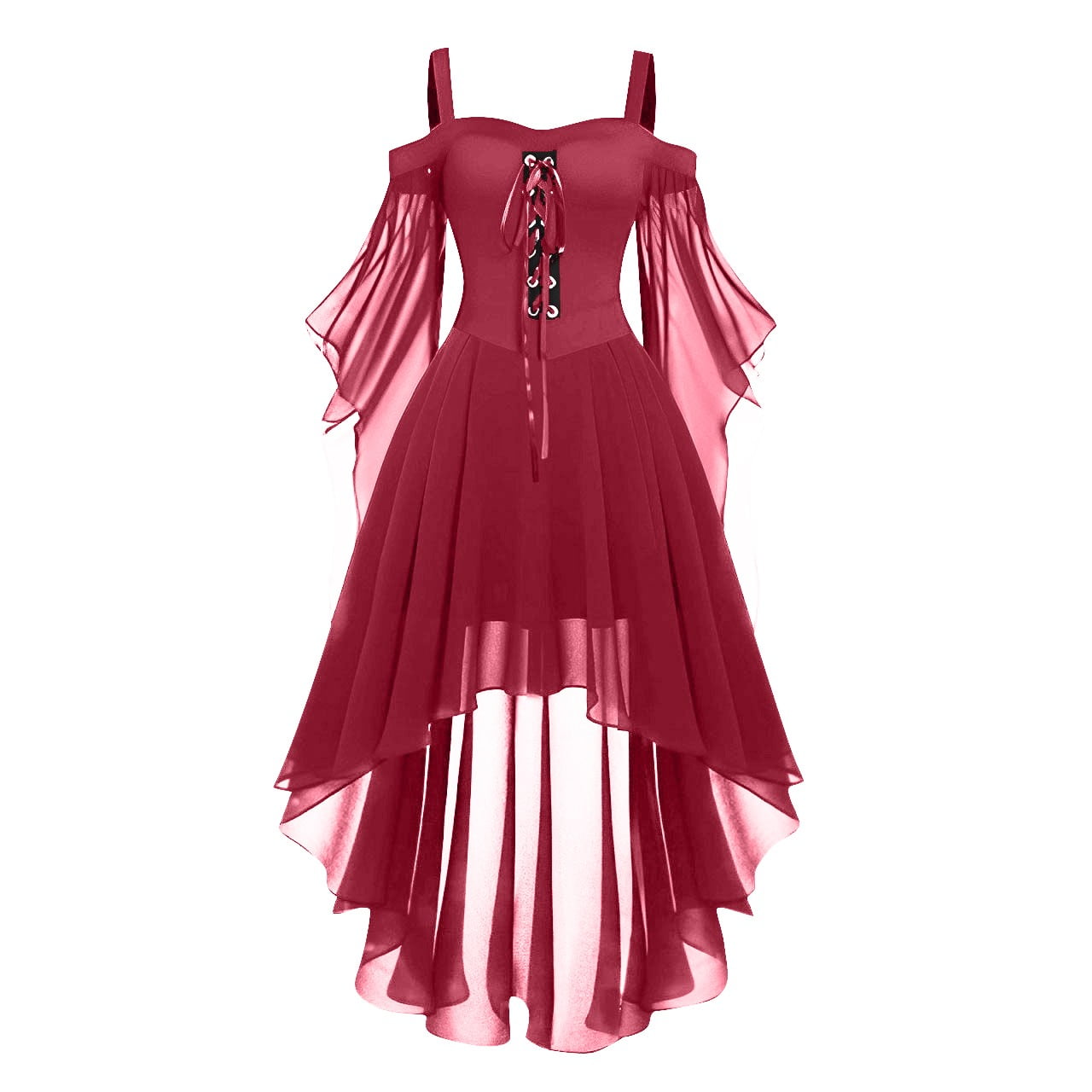 Maid Dress，Renaissance Faire Costume Women Off The Shoulder Halloween ...