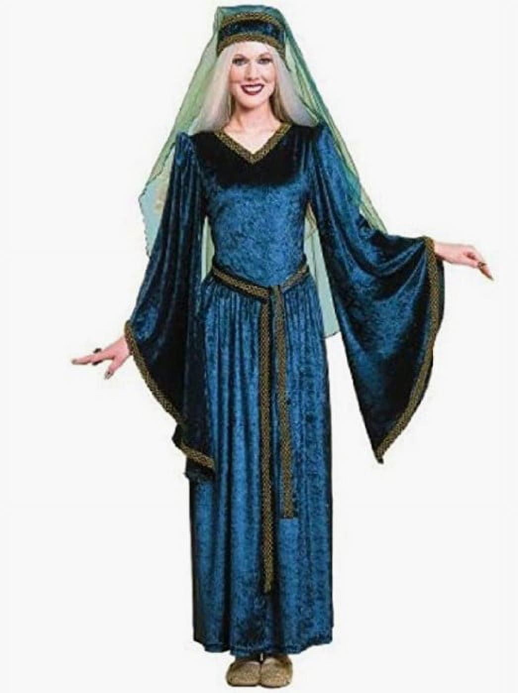 Maid Marian - Blue - Medieval/Renaissance - Costume - Adult Standard ...
