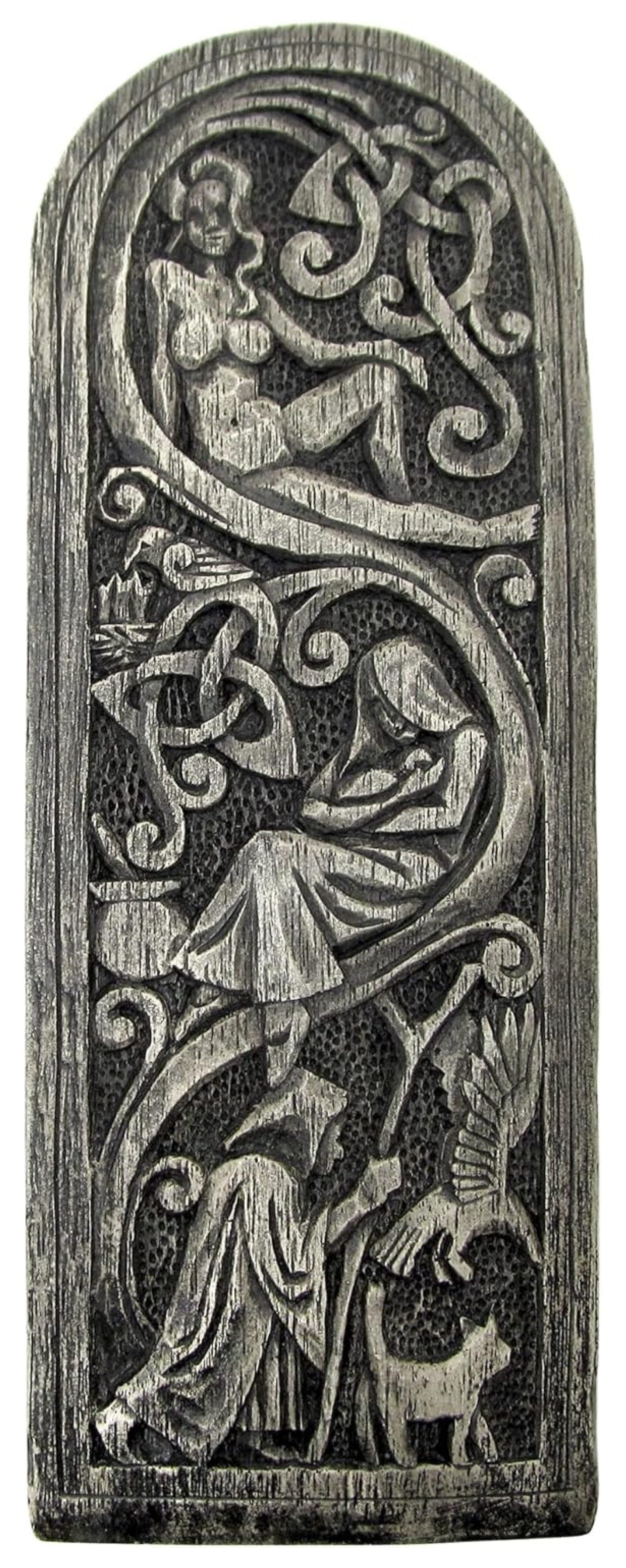 Maid, Mother, Crone Wall Plaque - Wiccan Pagan Home Decor - Stone ...