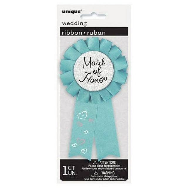 Maid Of Honor Wedding Award Ribbon - Walmart.com