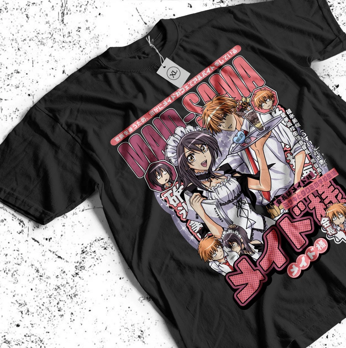 Maid Sama T-Shirt Japanese Animation Top, Graphic Tee for Anime Fans ...