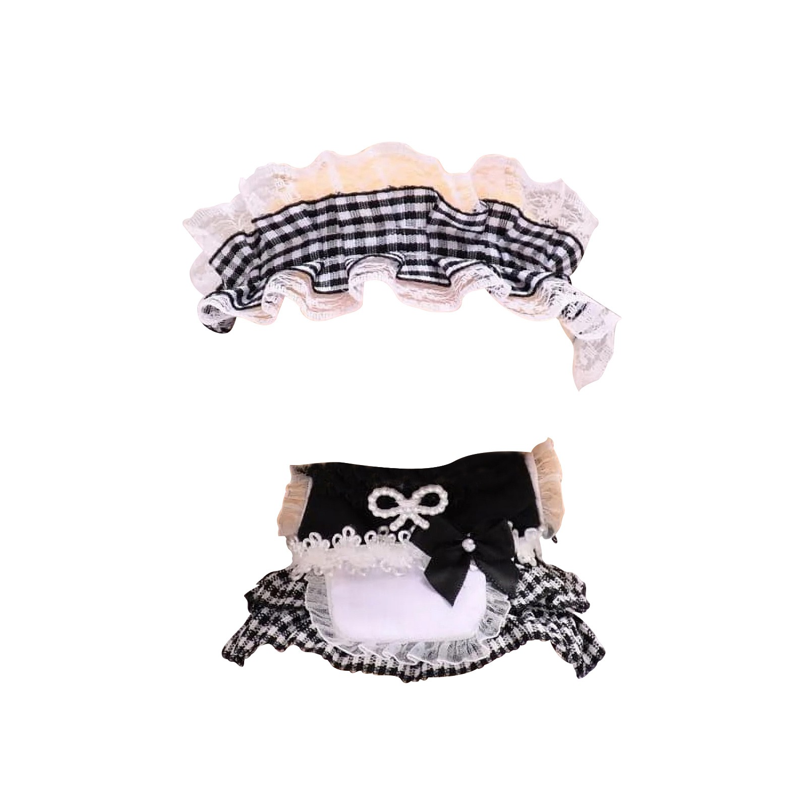 Maid Theme Doll Clothes, 7 Inch Character Costume, Role Play Outfit Set ...