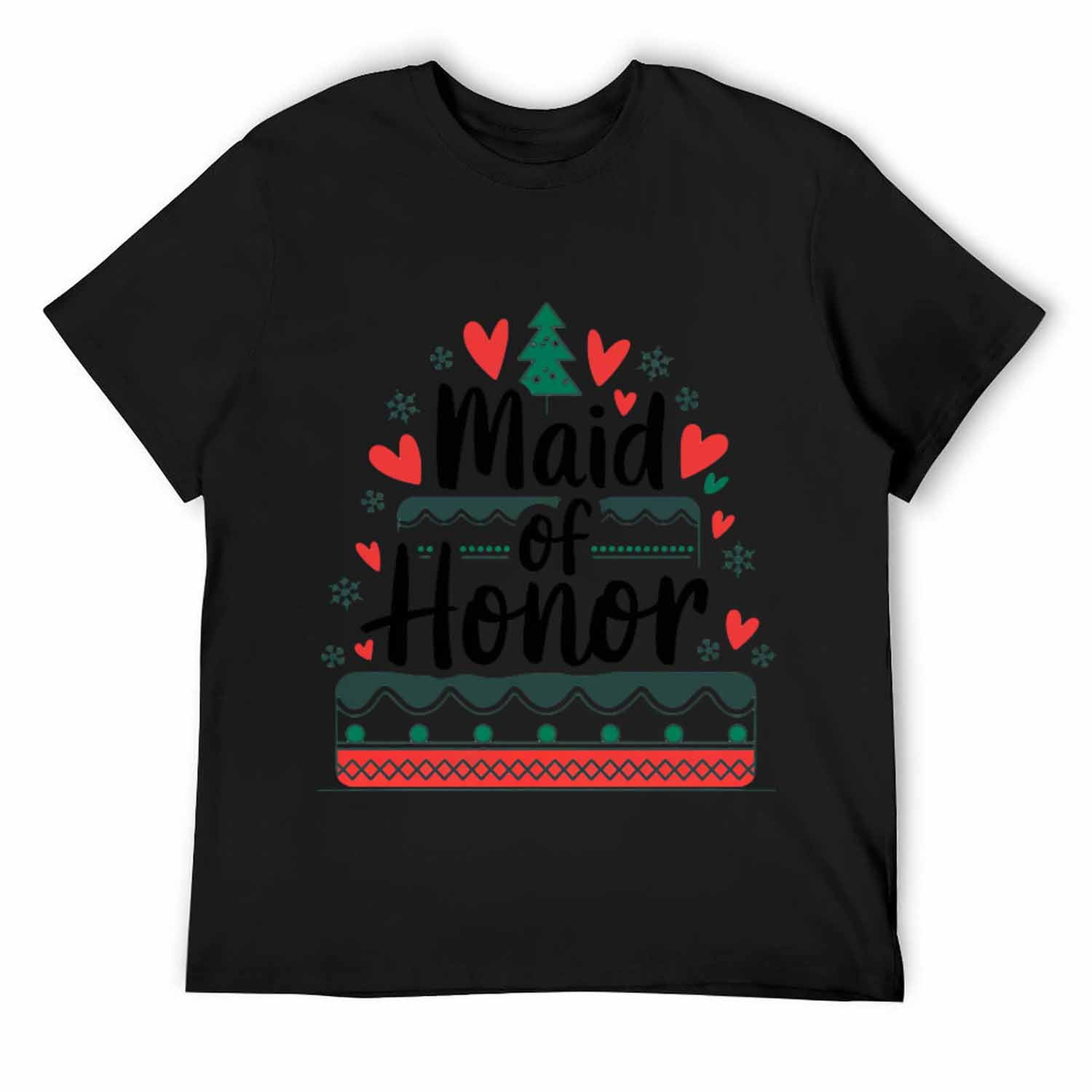 Maid of Honor Flag Patriotic State Travel Usa T-Shirt - Walmart.com