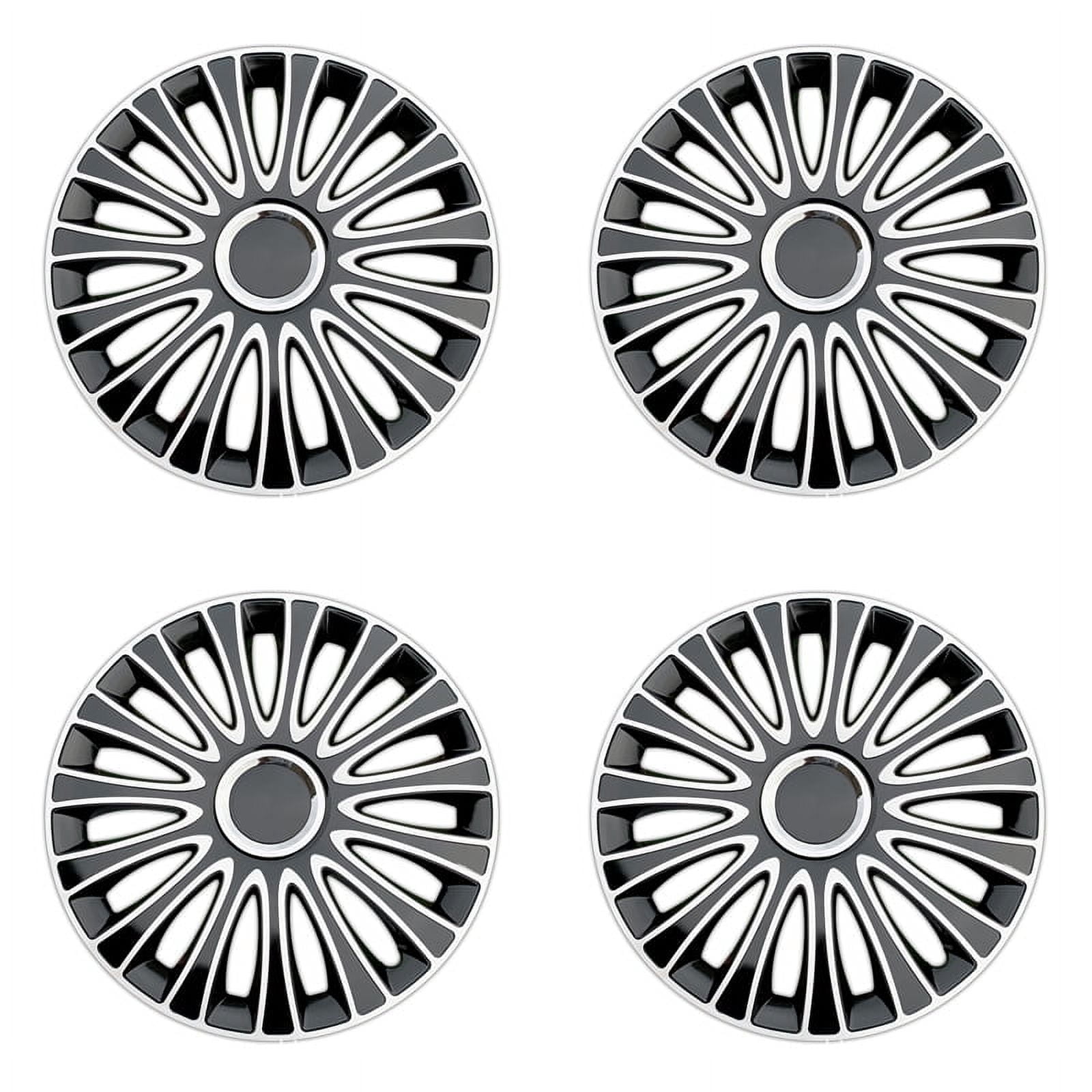 Maidao 15" Hubcaps Wheel Cover ABS Plastic Hub Caps Replacement Snap On ...