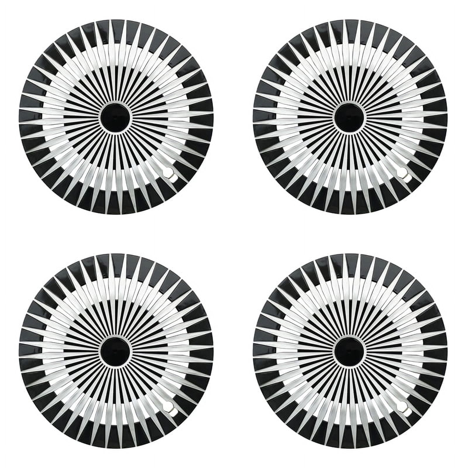 Maidao 15" Hubcaps Wheel Covers Universal ABS Plastic Hub Caps ...