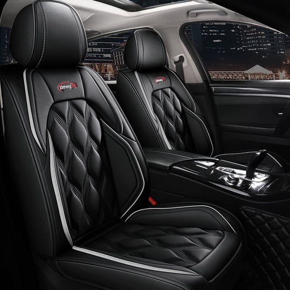Maidao Car Seat Covers Full Set Leather for Cadillac for XT5 2017 ...