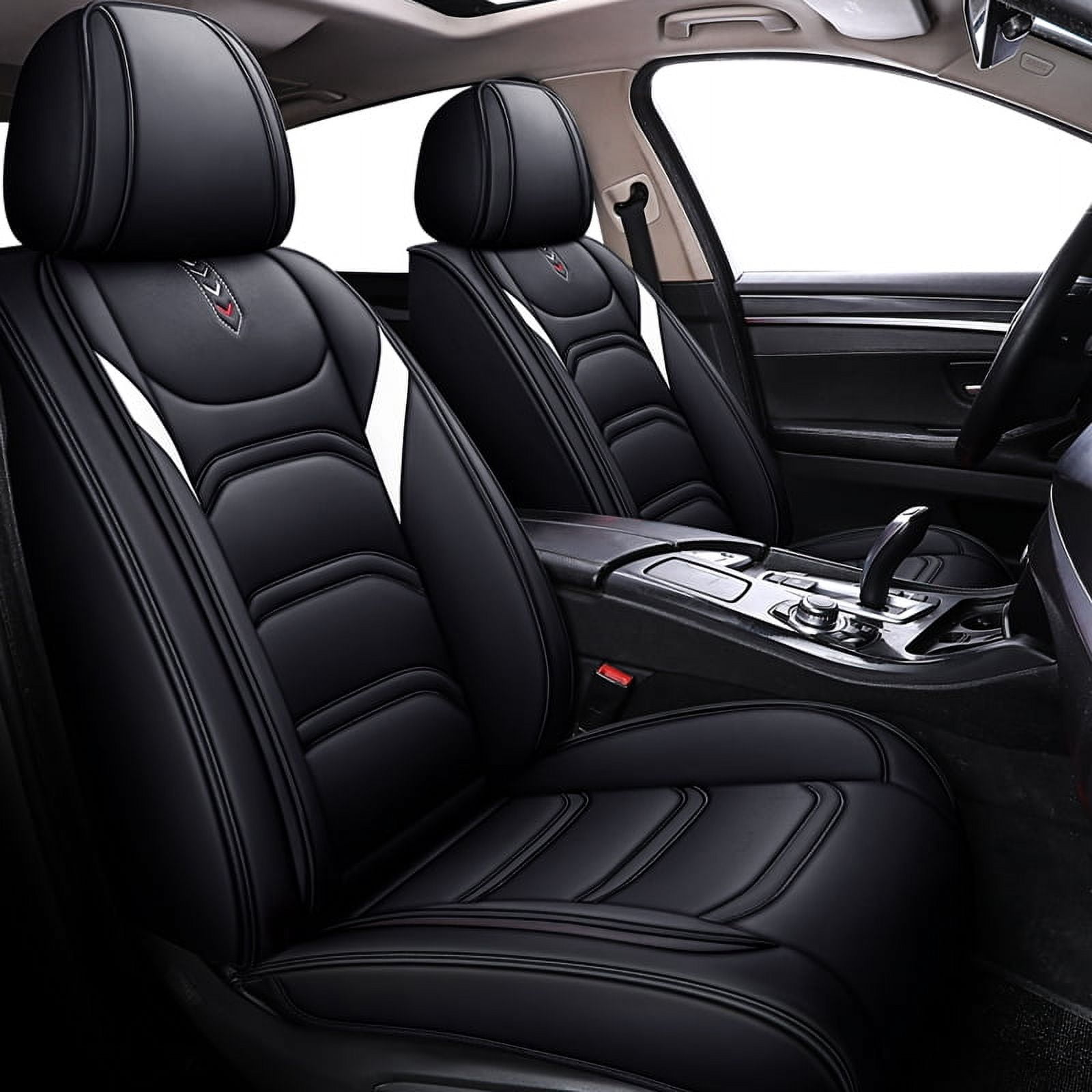 Maidao Car Seat Covers Leather Set Universal for Genesis for Electric ...