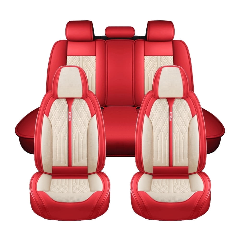 Maidao Car Seat Covers Leather Set for Volkswagen for Tiguan 2016 ...